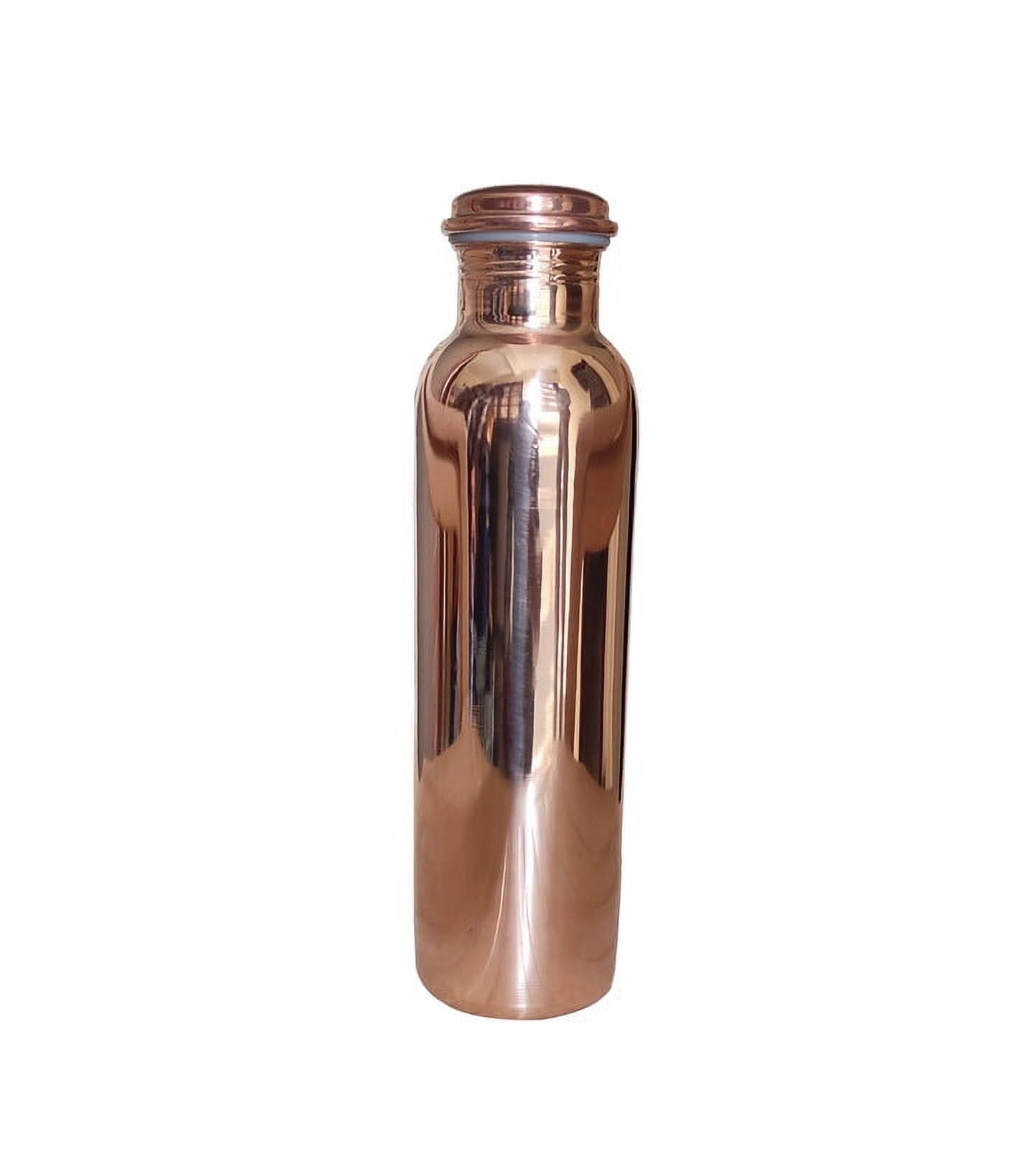 Plain Copper Water Bottle 950 ml Ayurvedic Pure Copper Vessel For ...