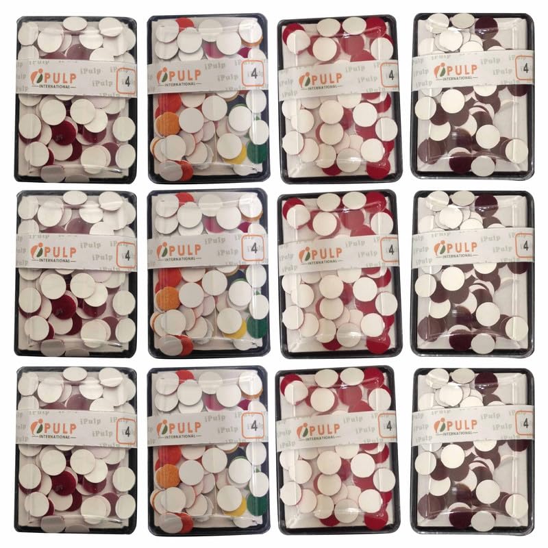 Plain Dibbi Bindi 4 noDark Red Multicolor Red and Maroon 3 Box each ...