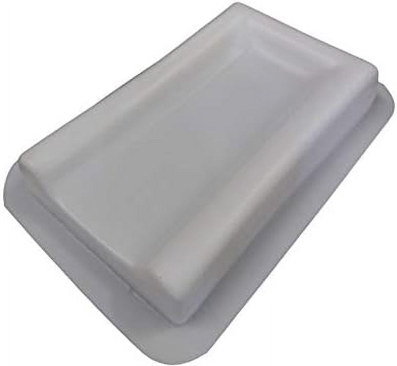 Plain Downspout Splash Guard Plastic Craft Mold Form for Concrete to ...