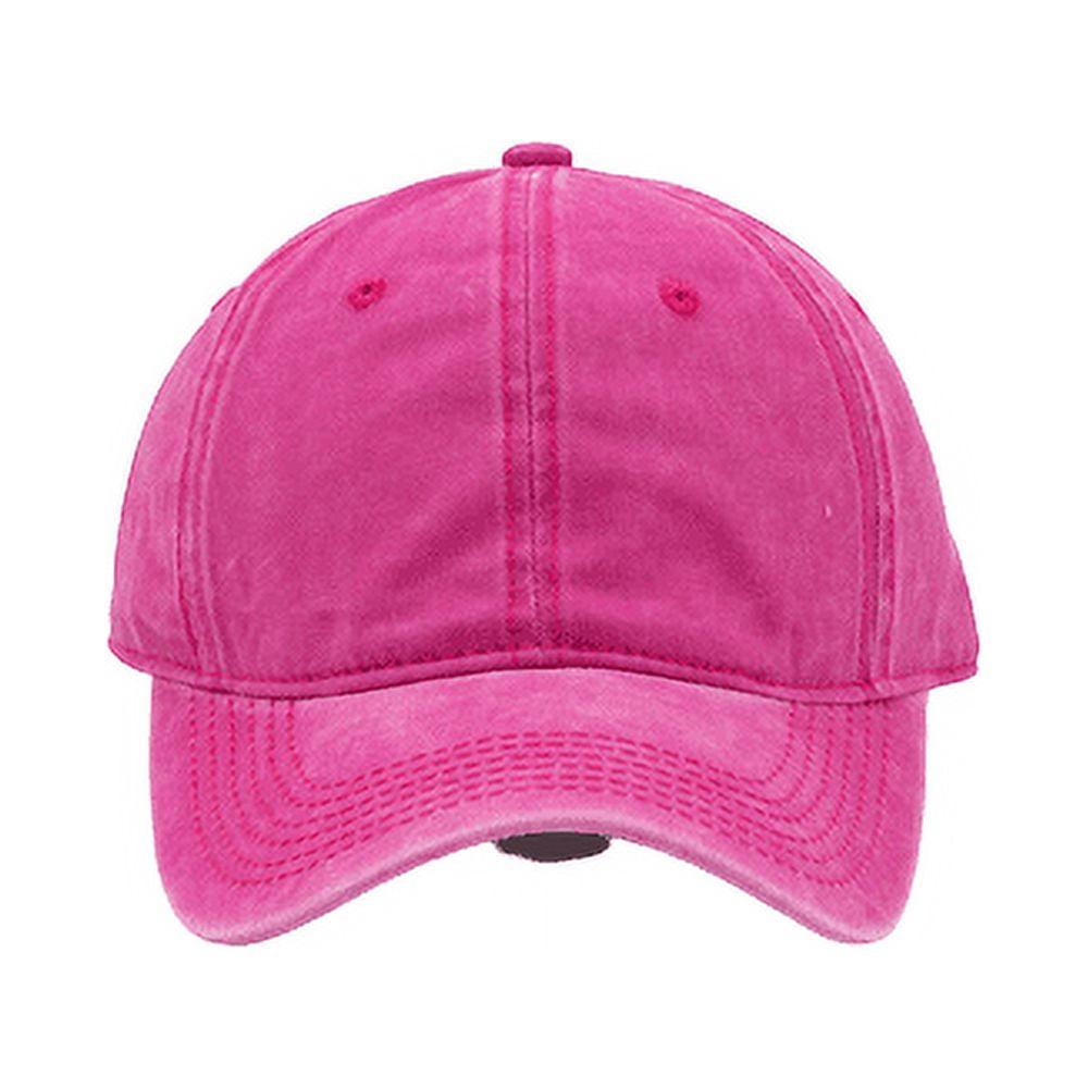 Plain Dyed Washed 100% Cotton Adjustable Baseball Cap Women & Men (Hot ...