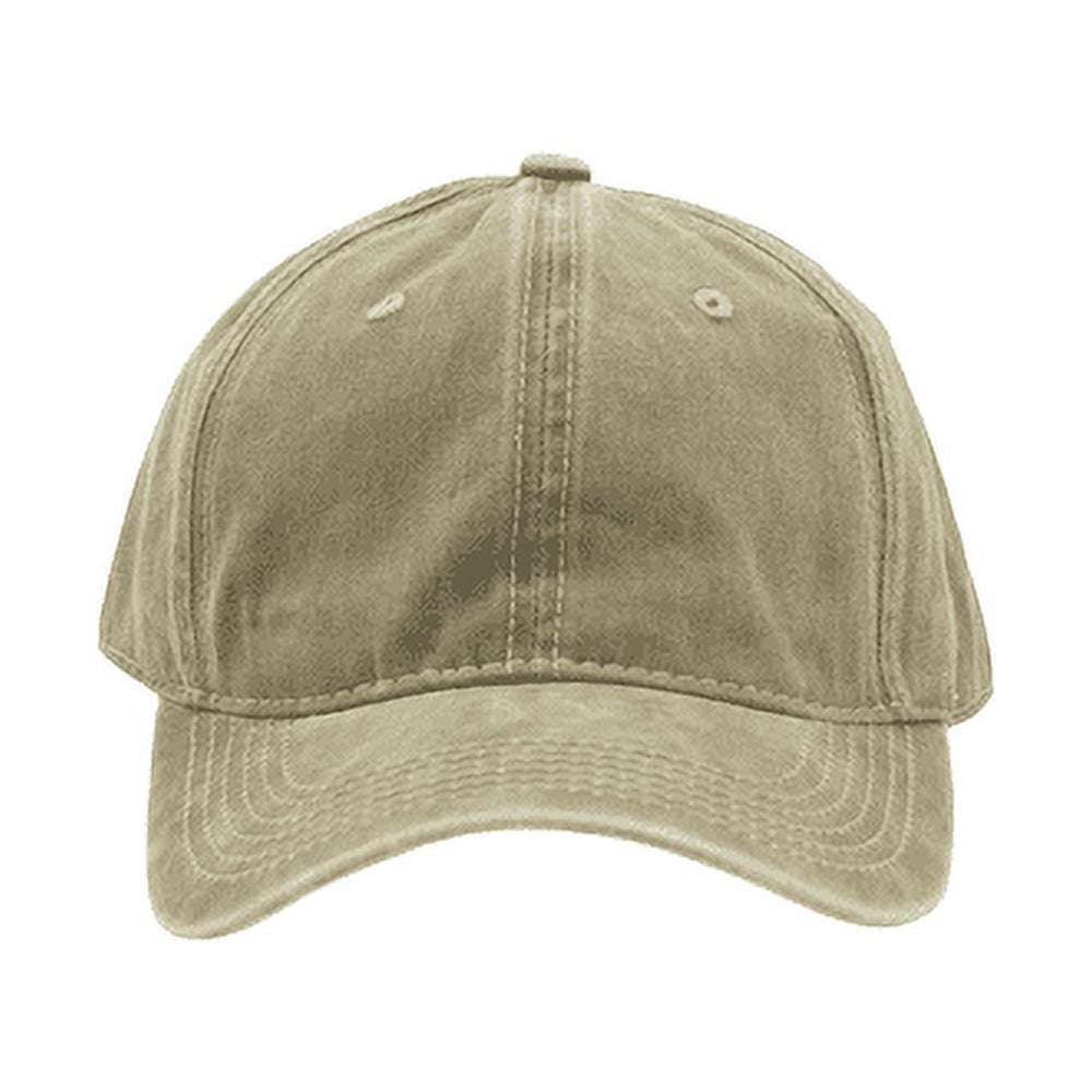 Plain Dyed Washed 100% Cotton Adjustable Baseball Cap Women & Men (LT ...