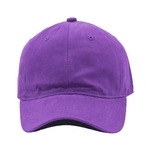 Plain Dyed Washed 100% Cotton Adjustable Baseball Cap Women & Men ...