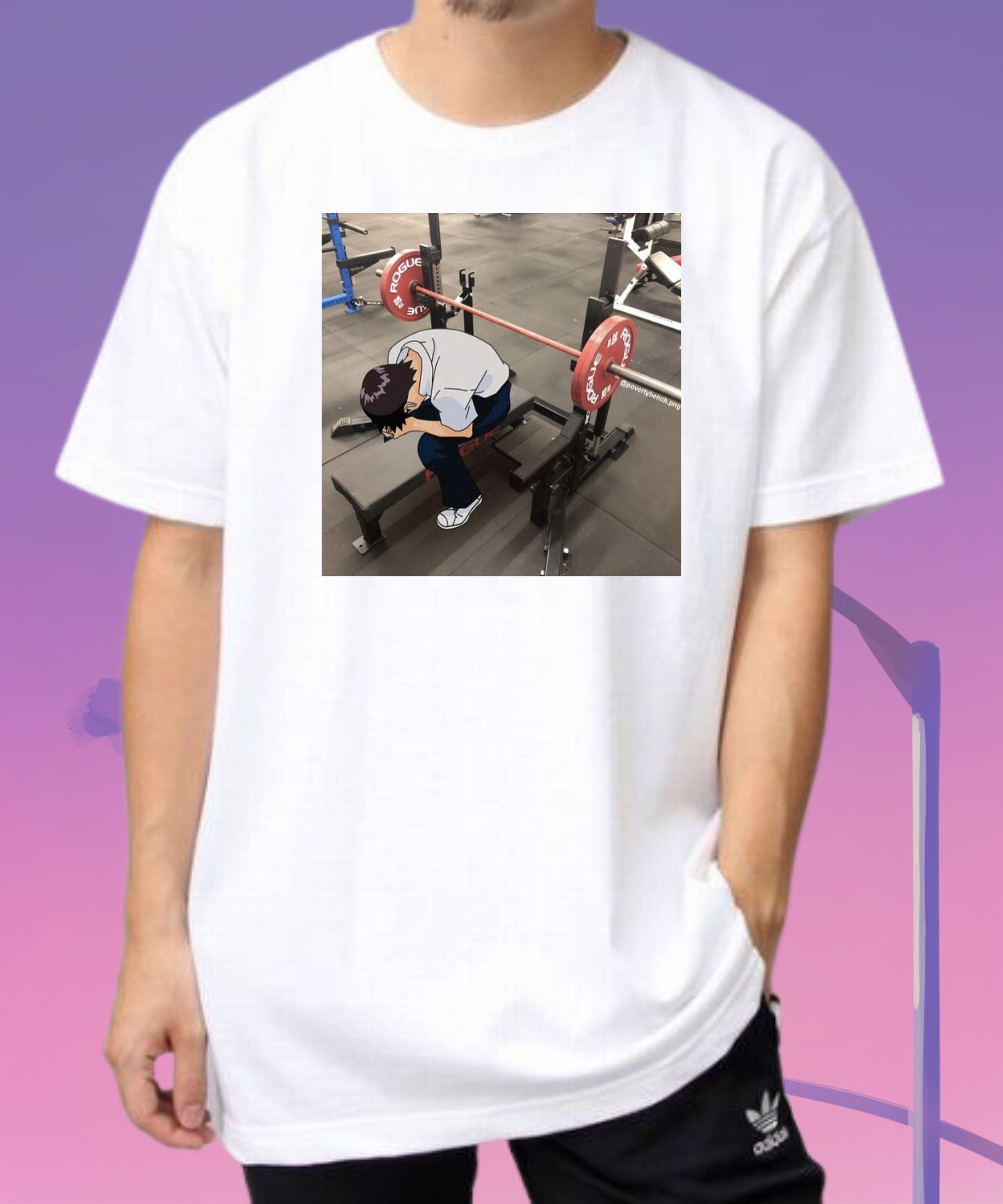 Plain Evangelion gym shirt, Workout anime tee, Bodybuilding shirt ...