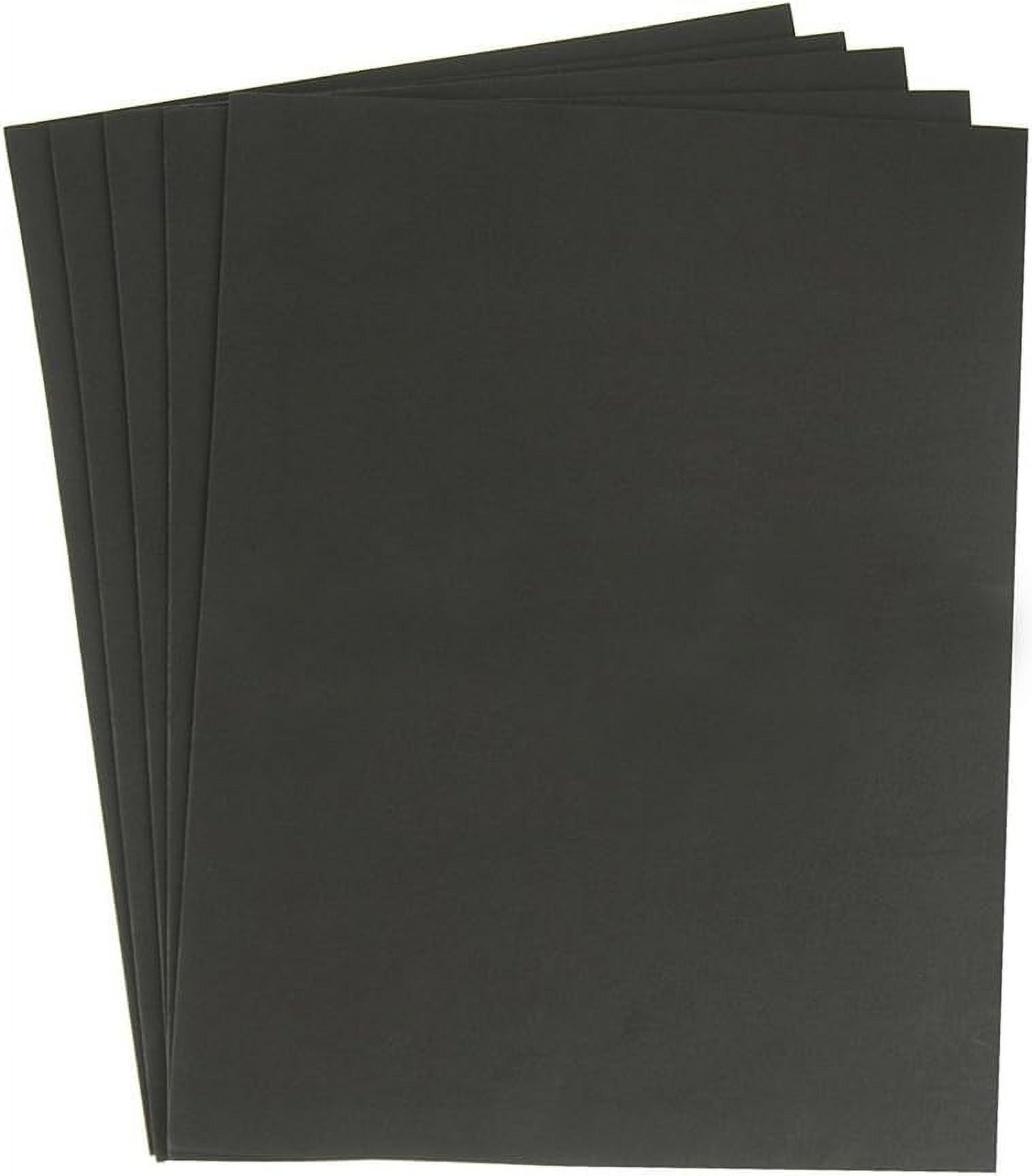 Plain Foam Sheet, 11-1/2-Inch x 8-1/2-Inch, 4-Piece (Black) - Walmart.com