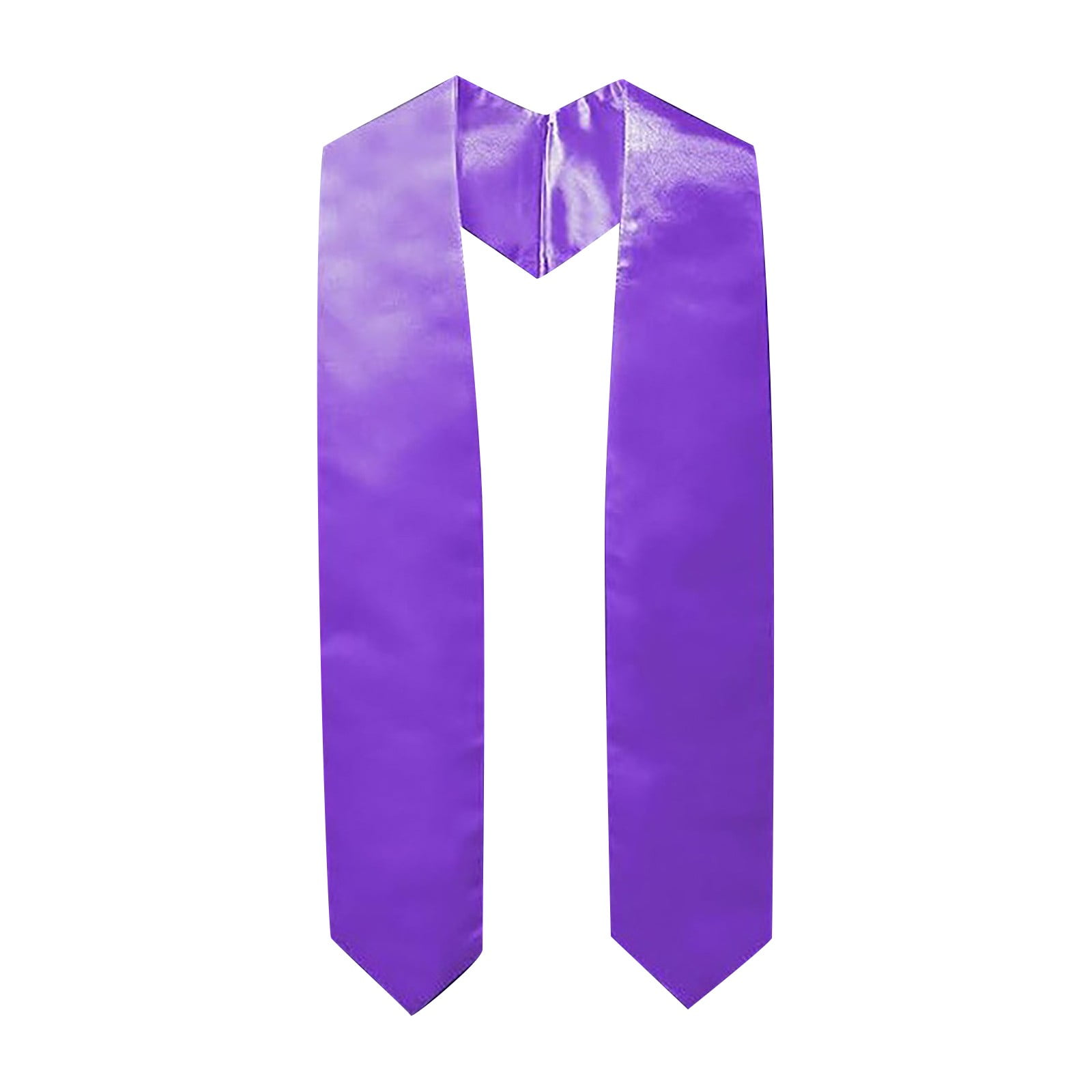 Plain Graduation Stoles, 72" Purple Graduation Sash Graduation ...