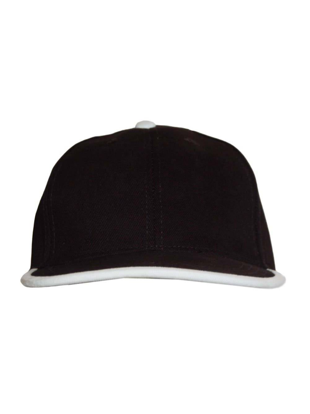 Plain Hat Adjustable Colored Tip, Red Black - Walmart Business Supplies