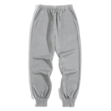 Mens Sweatpants Cotton Fleece Active Athletic Workout Jogger Sweatpants ...