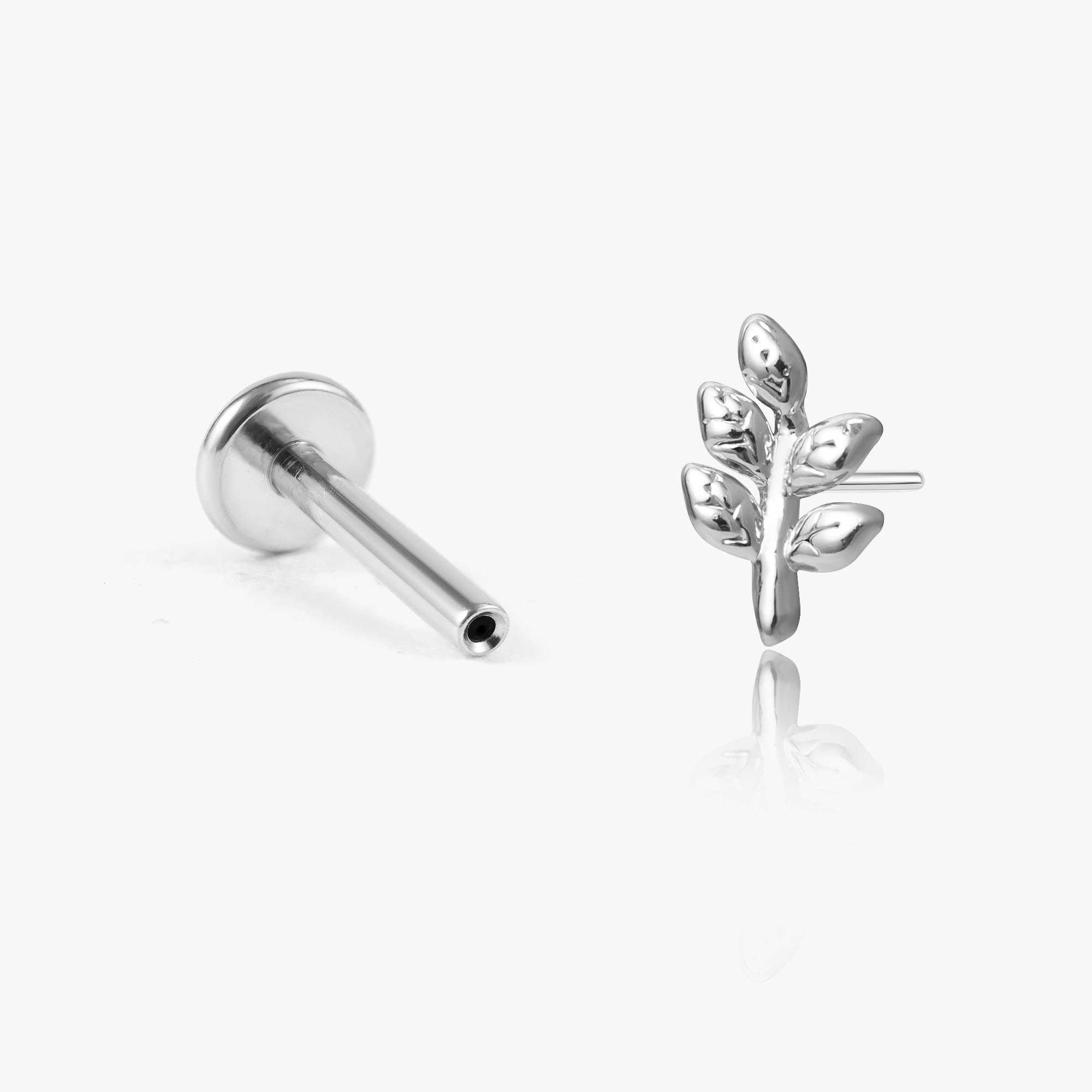 Plain Leaf Push Pin Flat Back Stud - Walmart.com