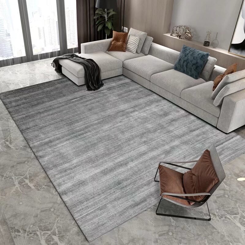 Plain Living Room Large Area Carpet Simple Home ration Bedroom Rug ...