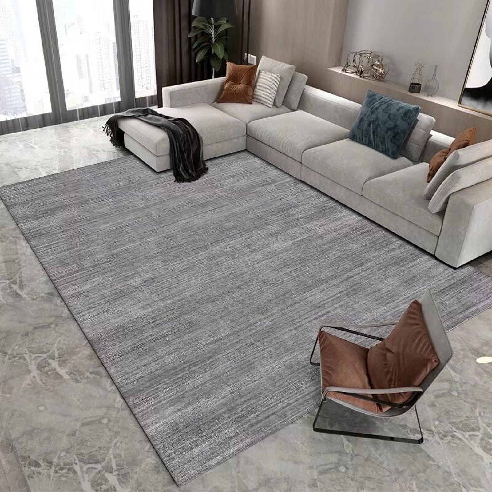 Plain Living Room Large Area Carpet Simple Home ration Bedroom Rug ...