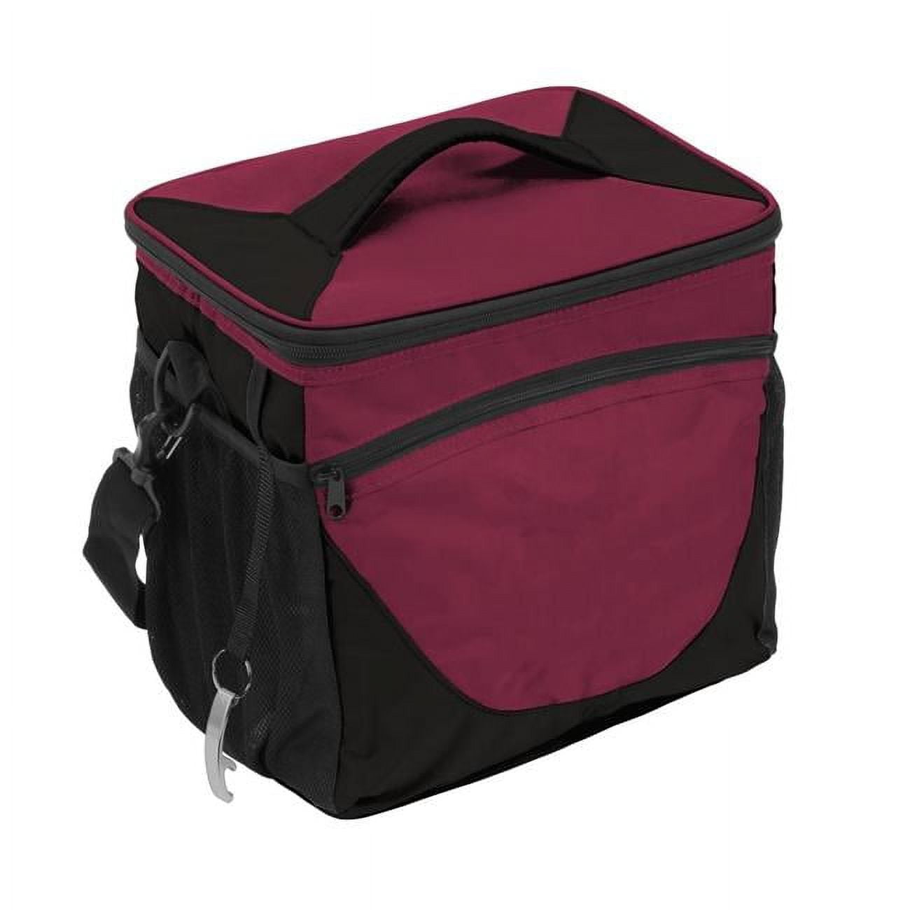 Plain Maroon Cooler for Holds 24 Standard 12 oz Cans - Walmart.com