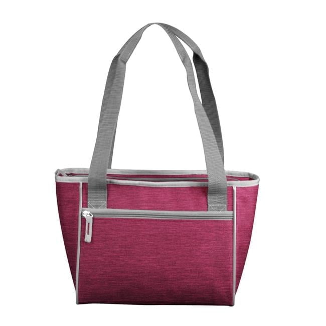 Plain Maroon Crosshatch Cooler Tote Bag Holds for 16 Cans - Walmart.com