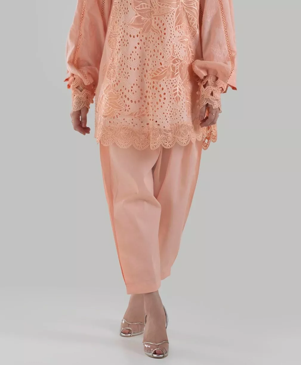 Plain Peach Pakistani Indian Salwar Shalwar Pants ONLY USA Seller Heram ...