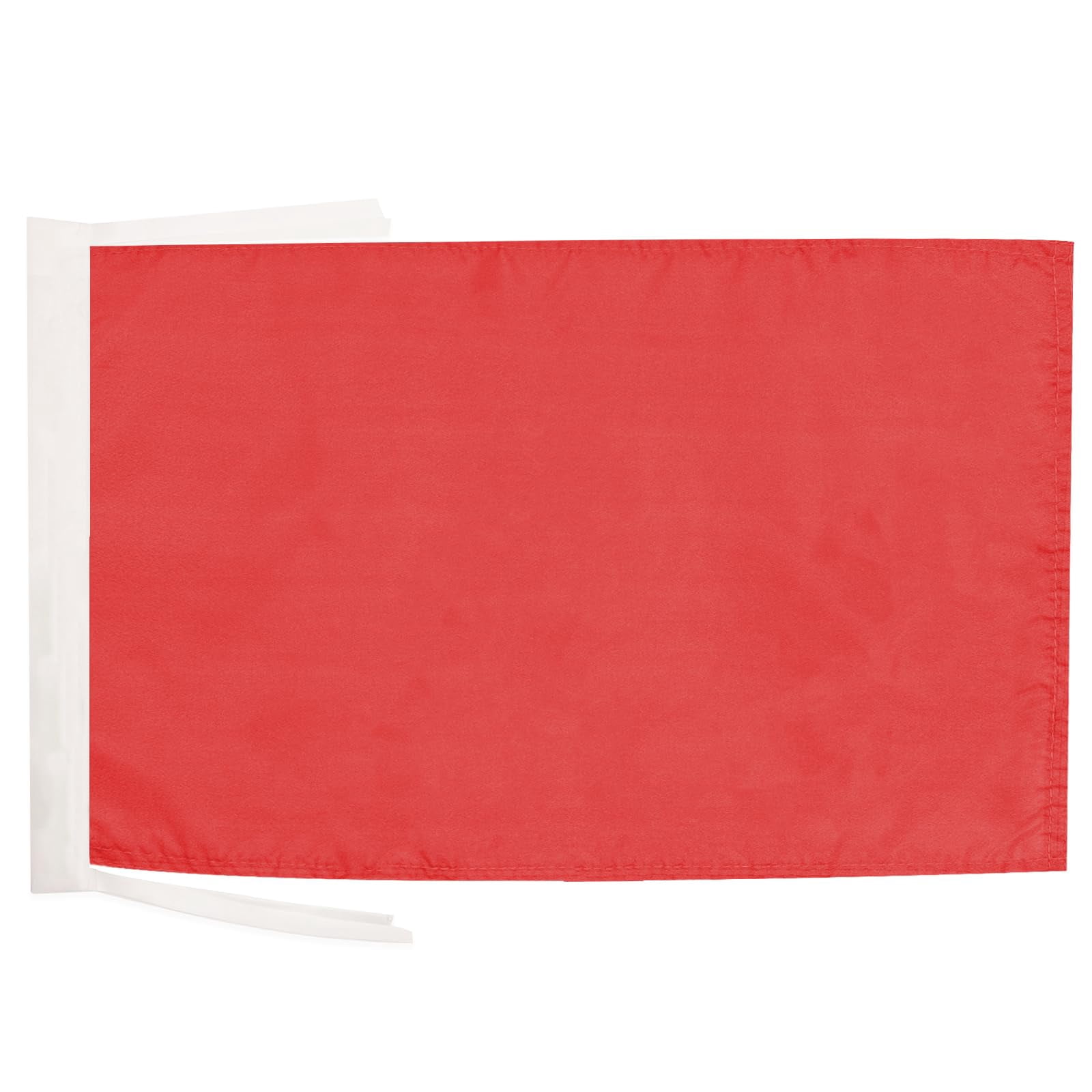 Plain Red Flag 18'' x 12'' cords - Walmart.com