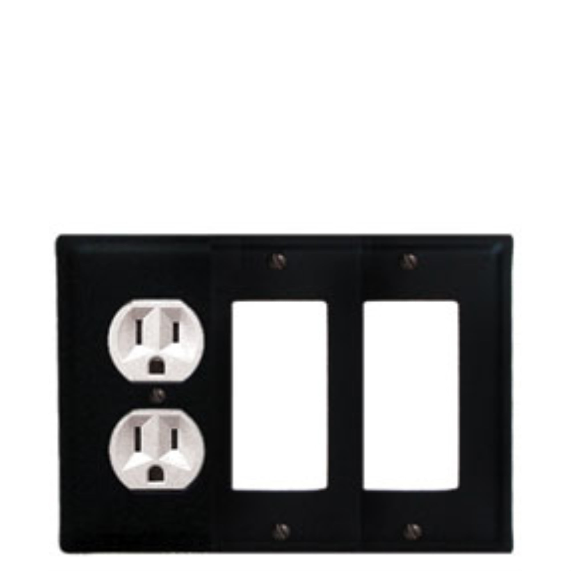Plain - Single Outlet and Double GFI Cover - Walmart.com
