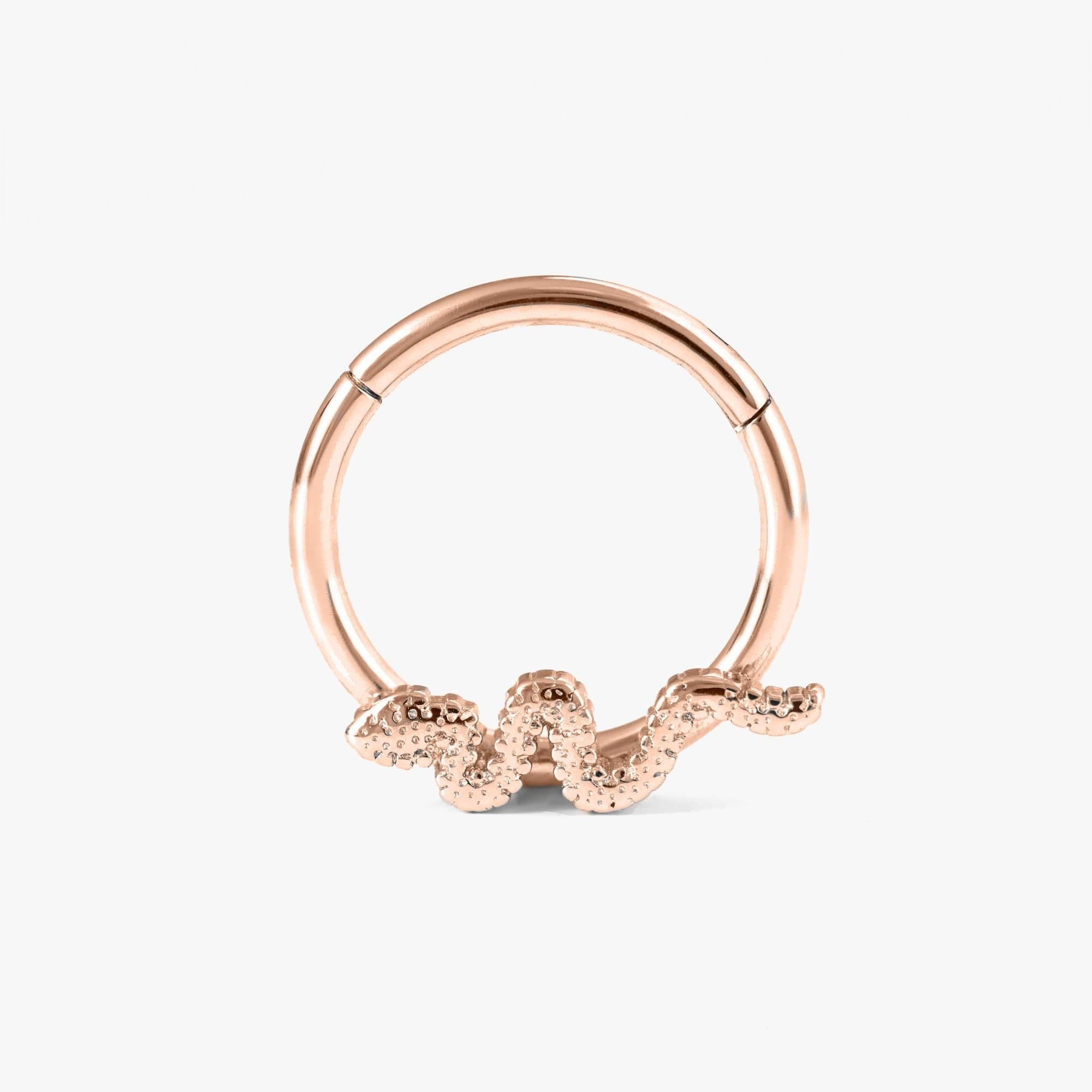 Plain Snake Daith Earrings & Septum Rings - Walmart.com