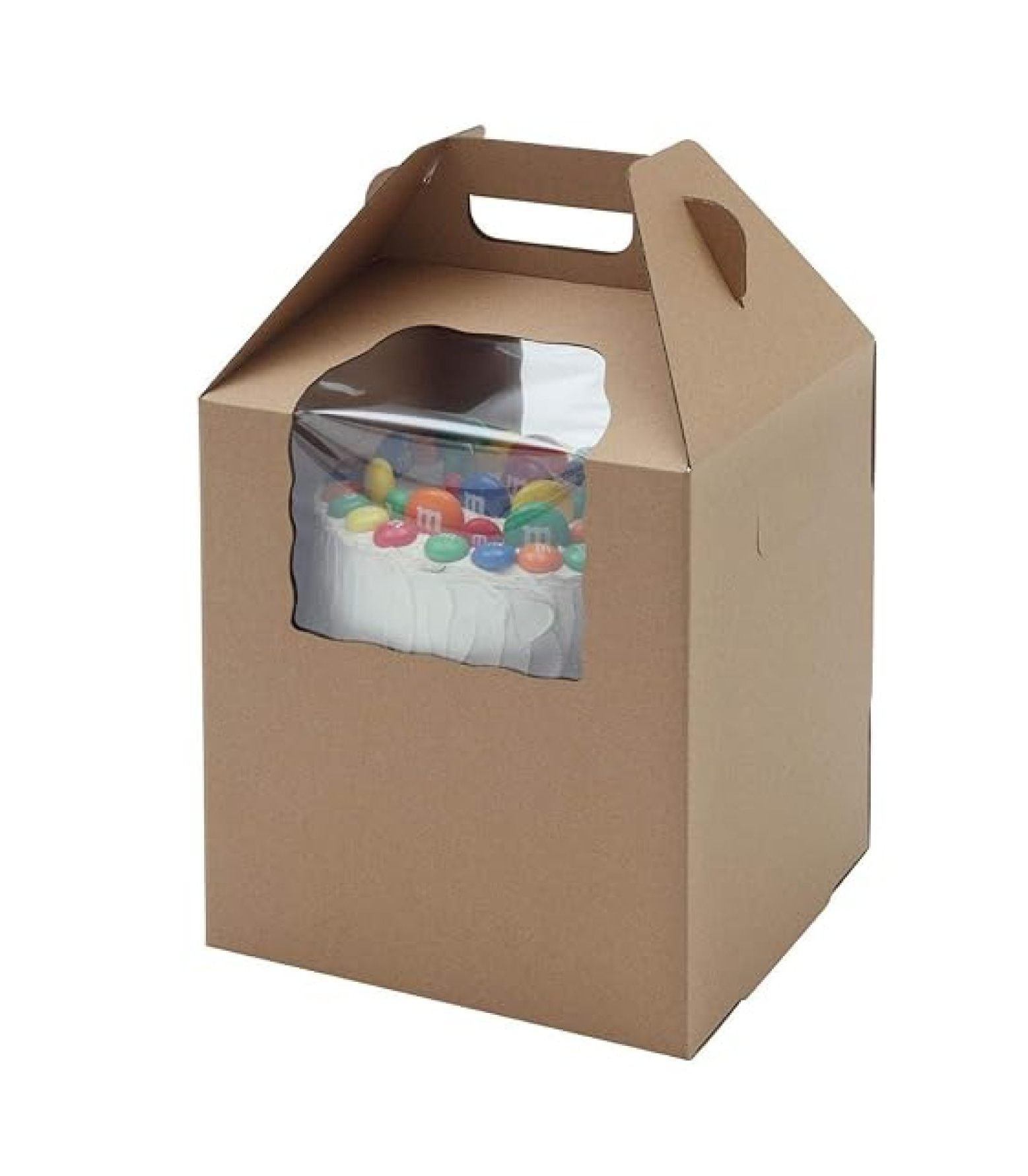 Plain Tall / Cake- Box 12" x 12" x 14" High with Window - Pack of 3 ...