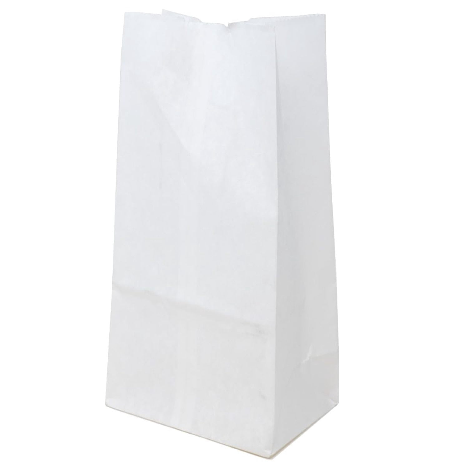Plain Wax-Coated Paper Bakery Bag White, 4 lb. | 1000/Case - Walmart.com
