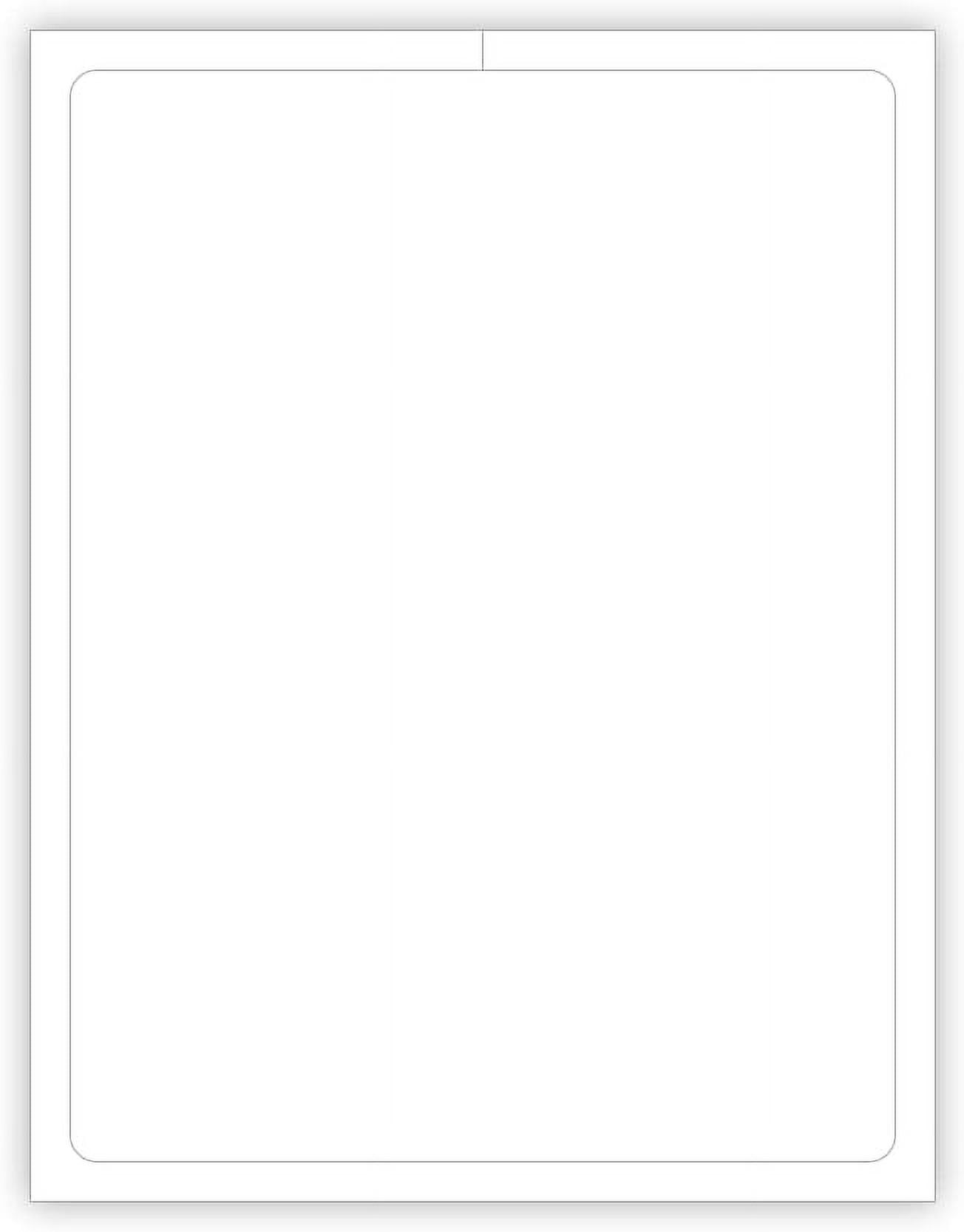 Plain White Blank Outdoor Application Car Dealer Laser Addendum Window ...