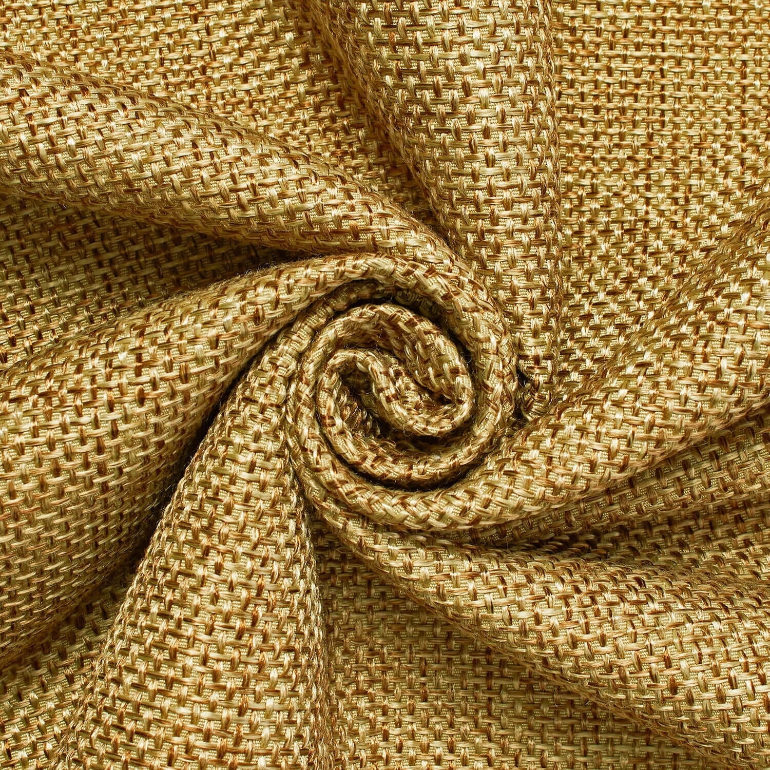 Plain Woven Inlay Upholstery Fabric Shiny Heavyweight Durable Polyester ...