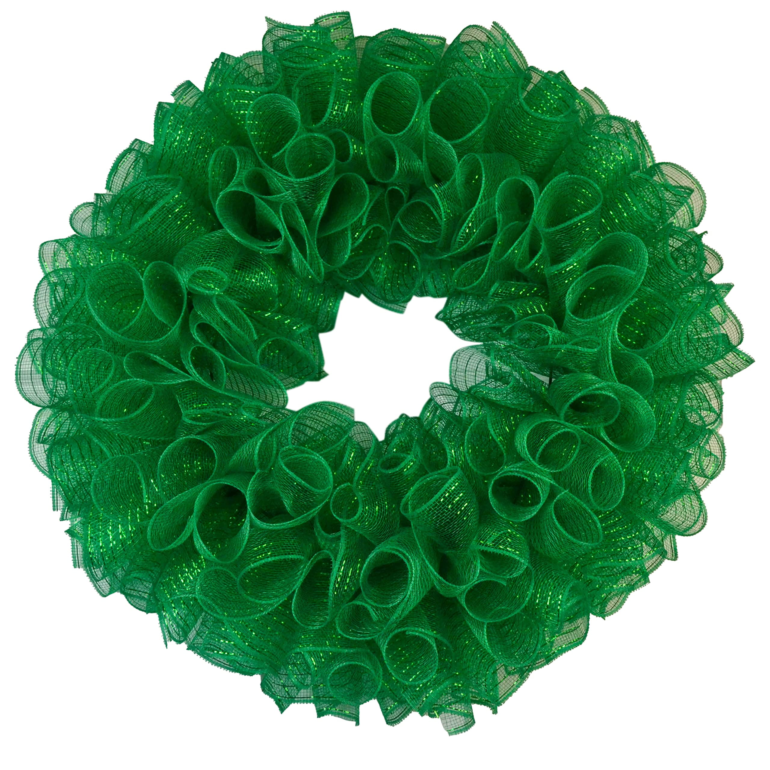 Plain Wreath Base Already Made - Mesh Everyday Wreath to Decorate DIY ...