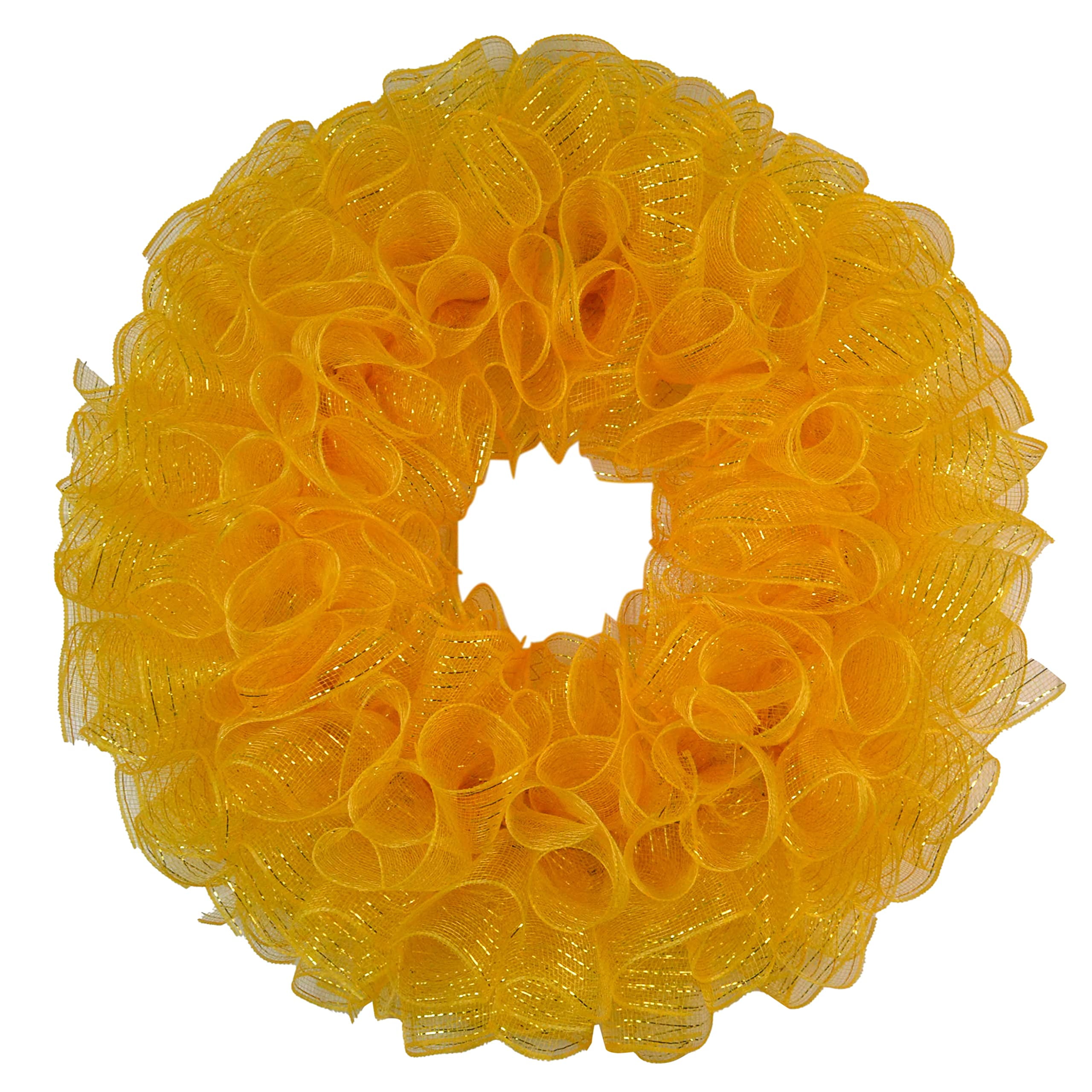 Plain Wreath Base Already Made - Mesh Everyday Wreath to Decorate DIY ...