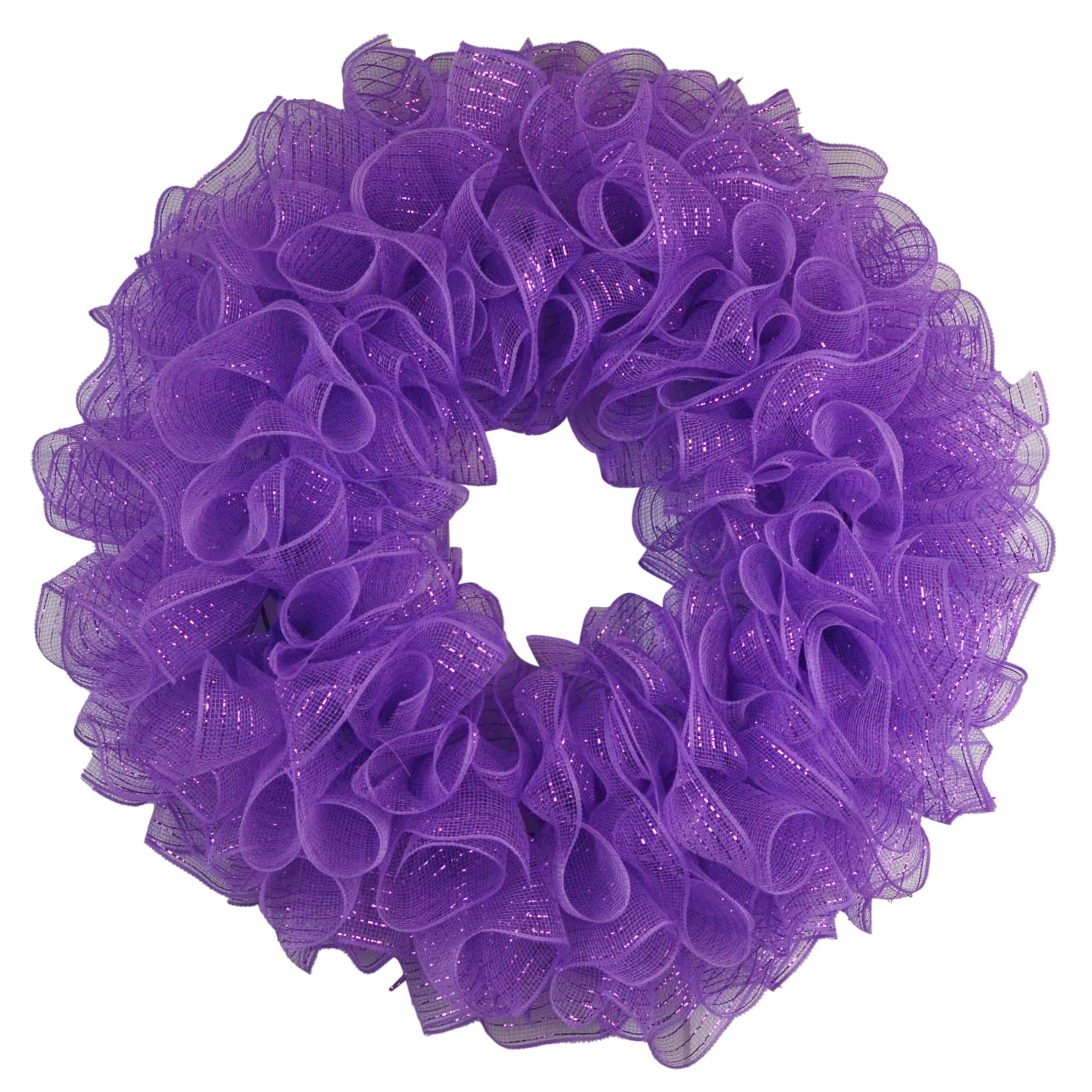Plain Wreath Base Already Made - Mesh Everyday Wreath to Decorate DIY ...