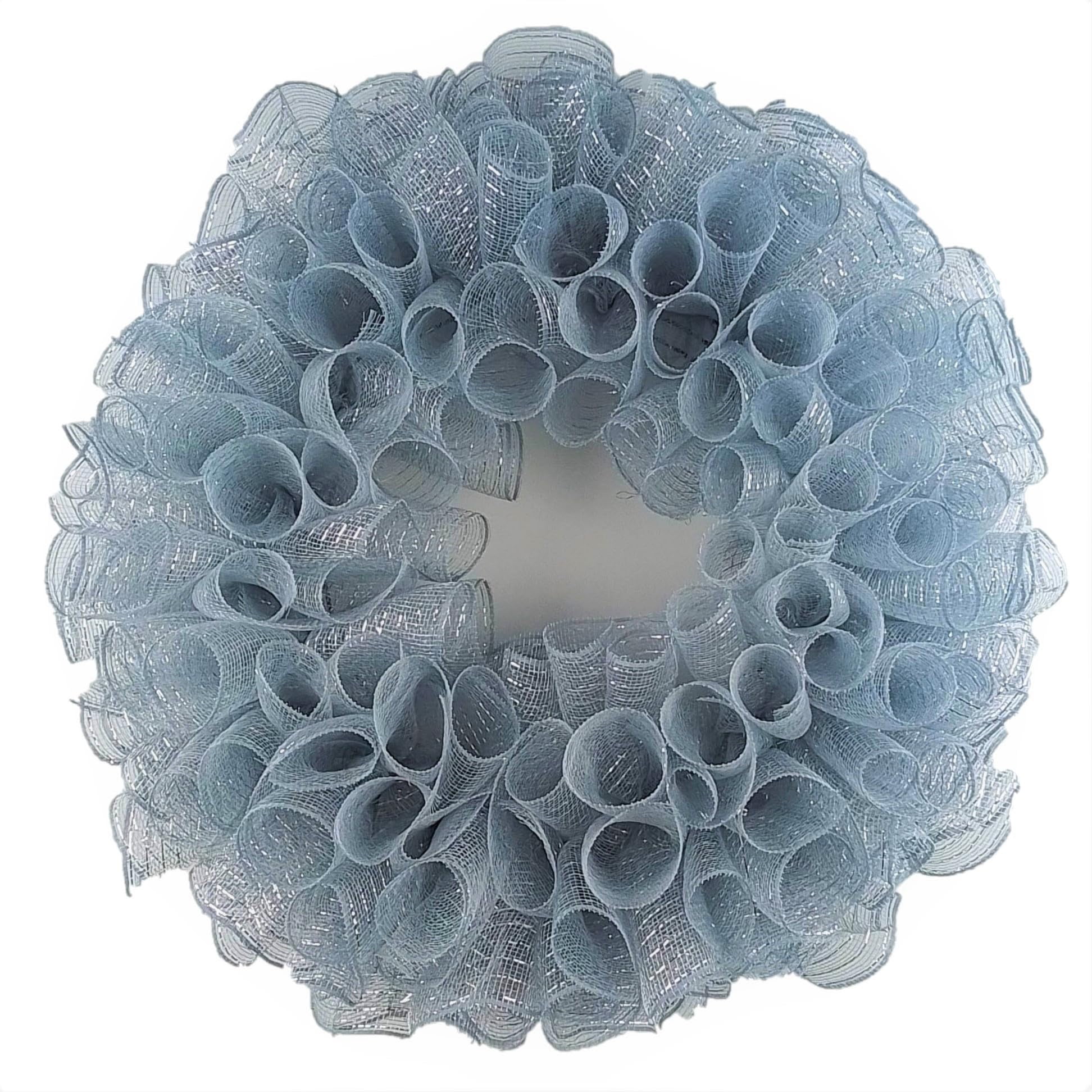 Plain Wreath Base Already Made - Mesh Everyday Wreath to Decorate DIY ...