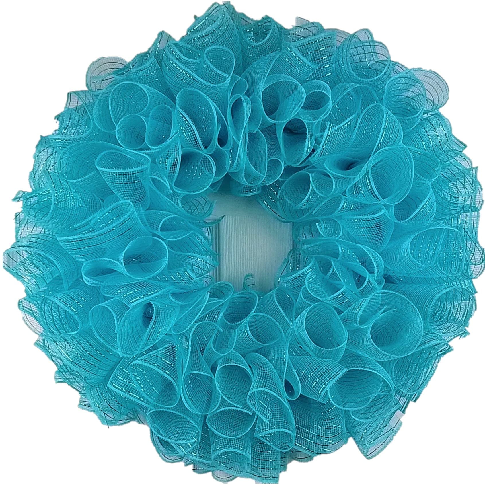Plain Wreath Base Already Made - Mesh Everyday Wreath to Decorate DIY ...