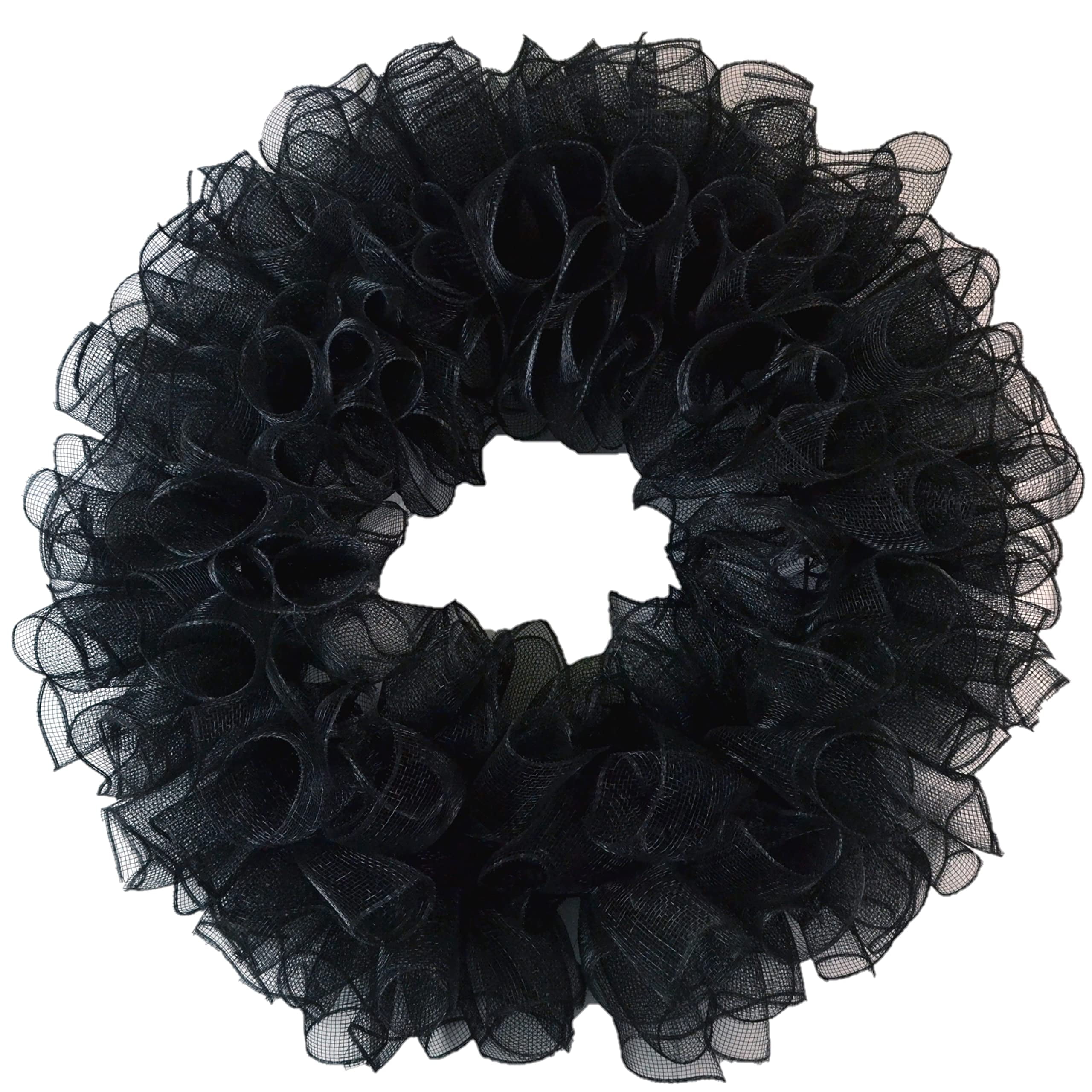 Plain Wreath Base Already Made - Mesh Everyday Wreath to Decorate DIY ...