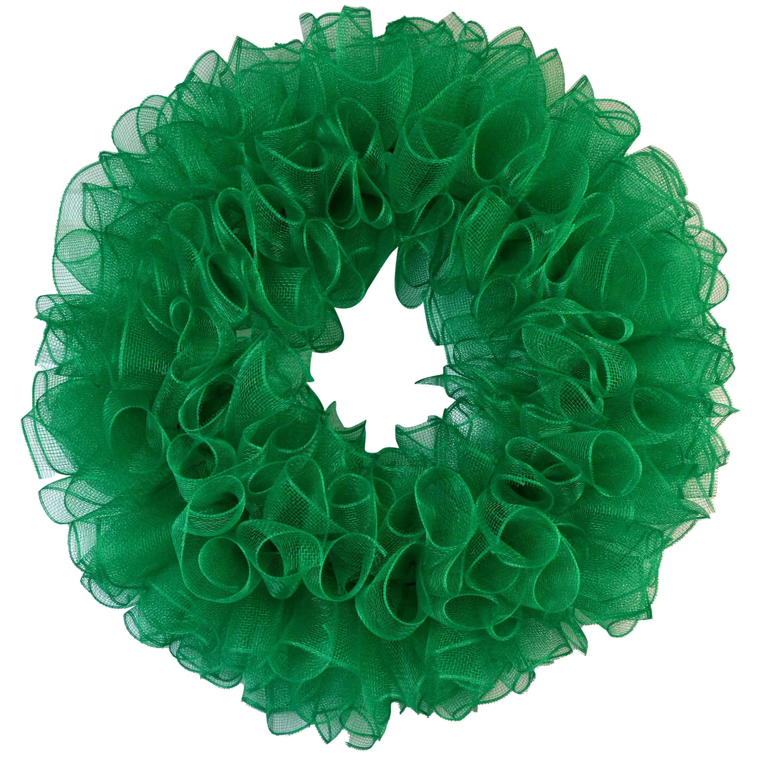 Plain Wreath Base Already Made - Mesh Everyday Wreath to Decorate DIY ...