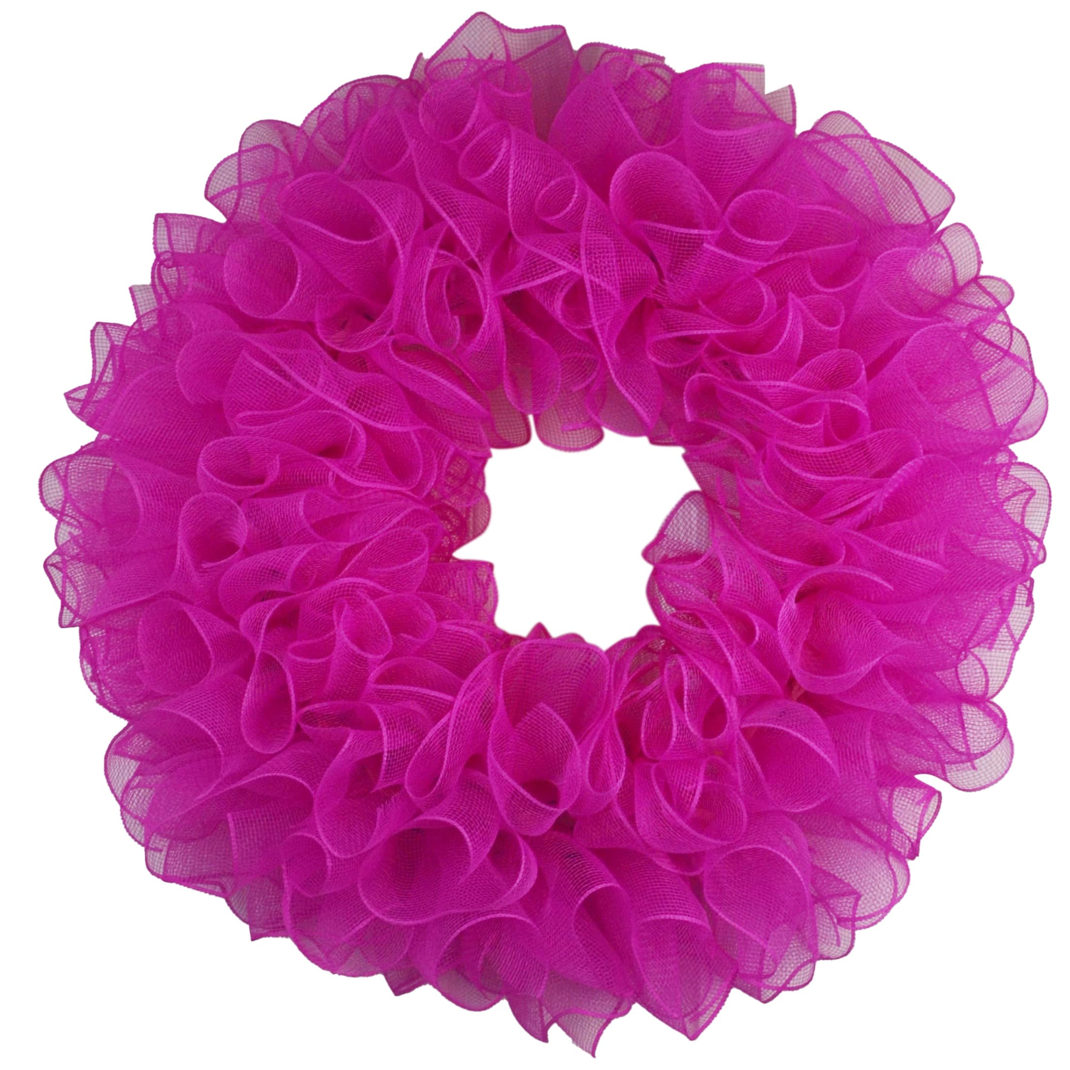 Plain Wreath Base Already Made - Mesh Everyday Wreath to Decorate DIY ...