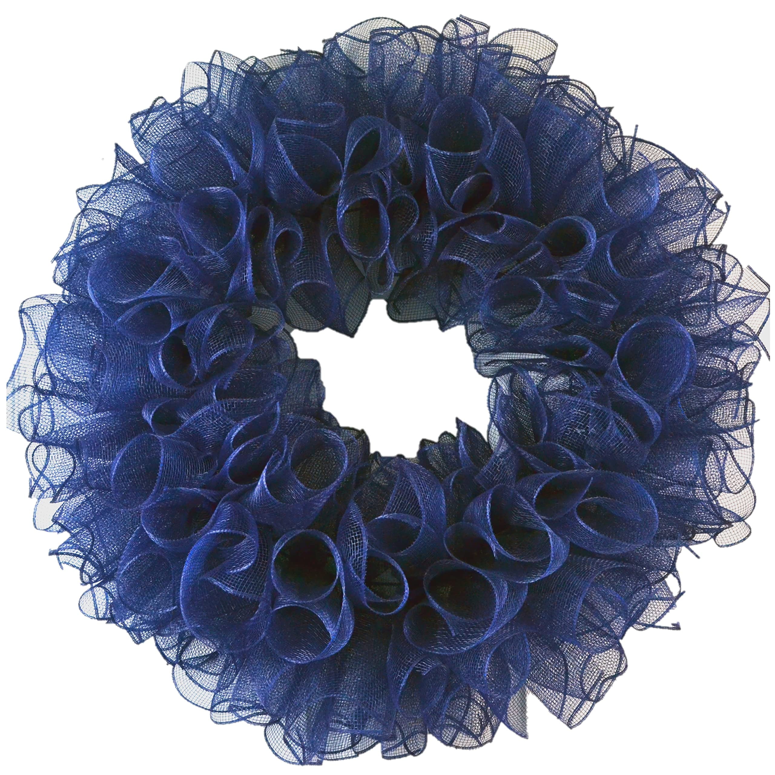 Plain Wreath Base Already Made - Mesh Everyday Wreath to Decorate DIY ...