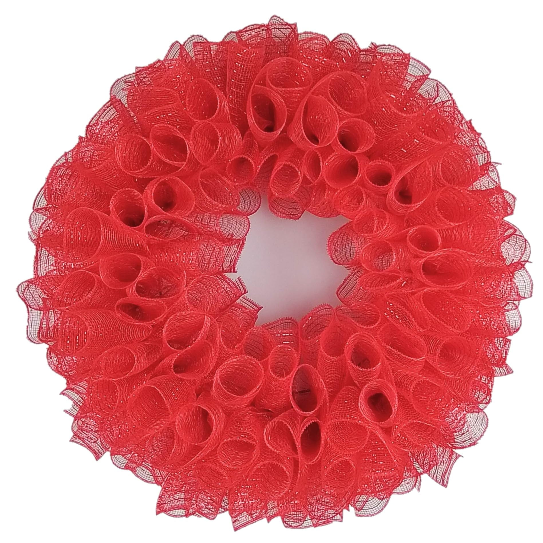 Plain Wreath Base Already Made - Mesh Everyday Wreath to Decorate DIY ...