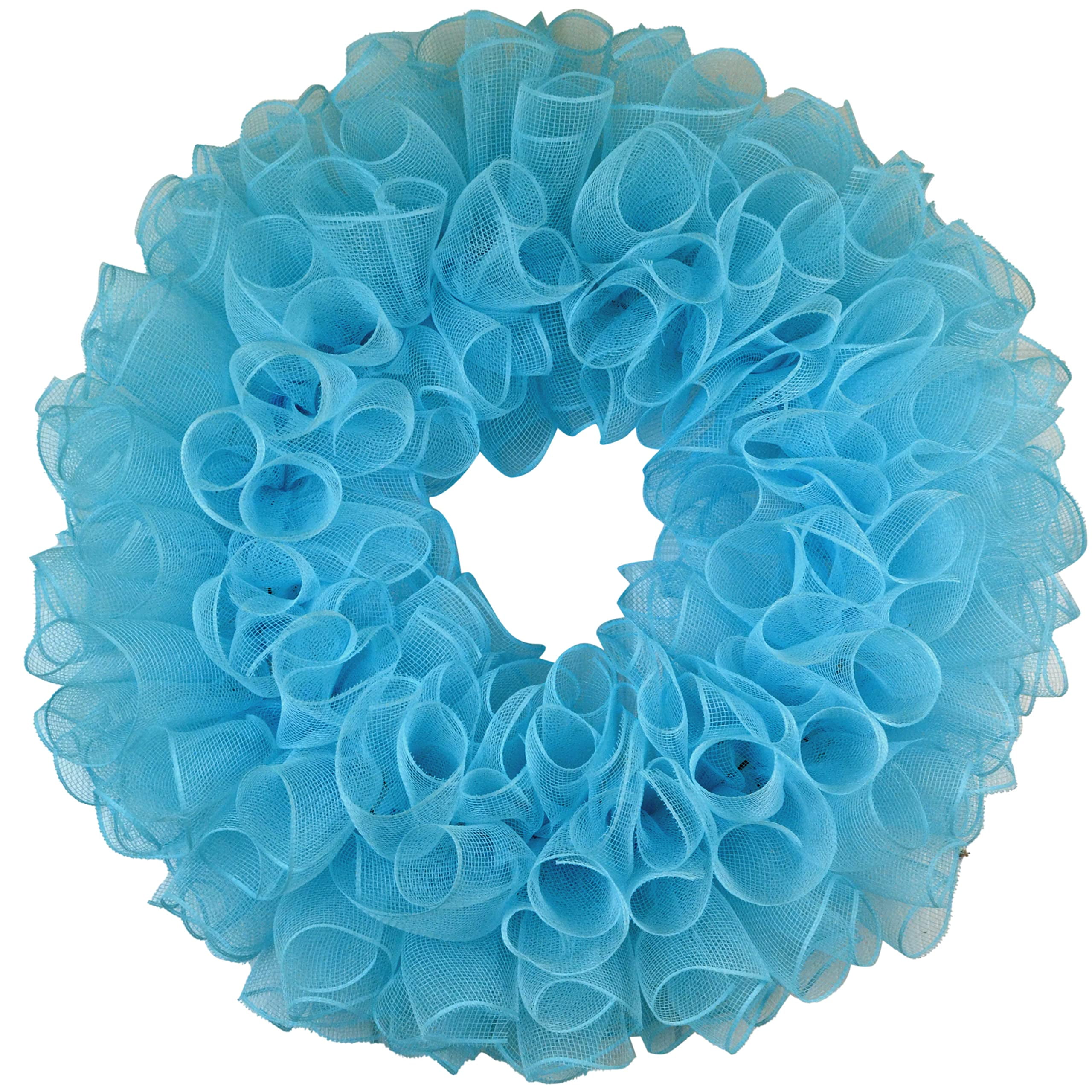 Plain Wreath Base Already Made - Mesh Everyday Wreath to Decorate DIY ...