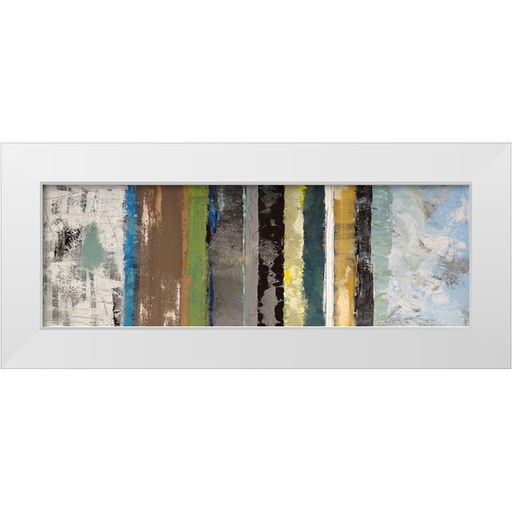 Plamer, Ruth 32x13 White Modern Wood Framed Museum Art Print Titled ...