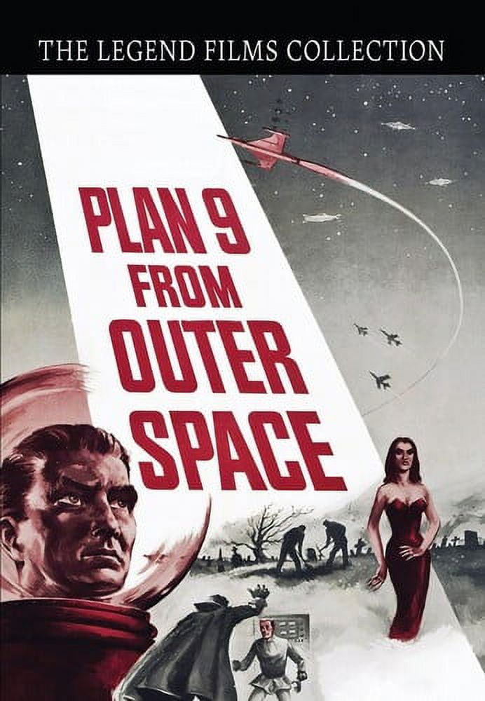 Plan 9 From Outer Space (DVD), Stream Go Media, Sci-Fi & Fantasy ...