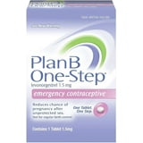 Plan B One-Step Emergency Contraceptive (72 Hour Efficacy Window ...