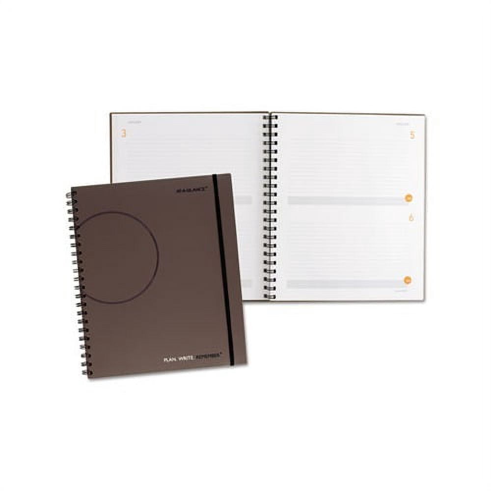 Plan. Write. Remember. Planning Notebook Two Days Per Page 11 x 8 3/8 ...