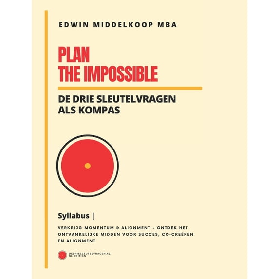 Plan the Impossible de Drie Sleutelvrage Plan the Impossible Syllabus ...