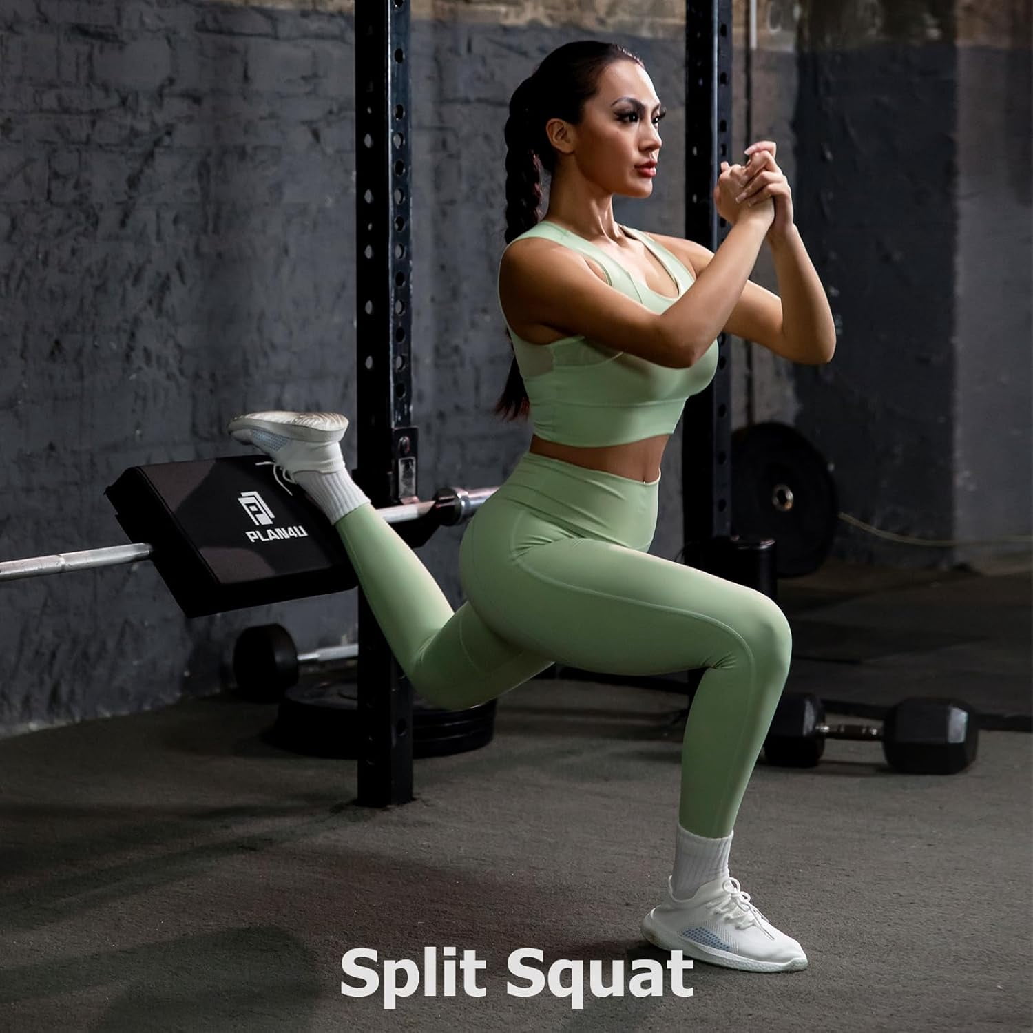 Plan4U Hip Thrust Back Pad for Squat Rack & Olympic Barbell Bar ...