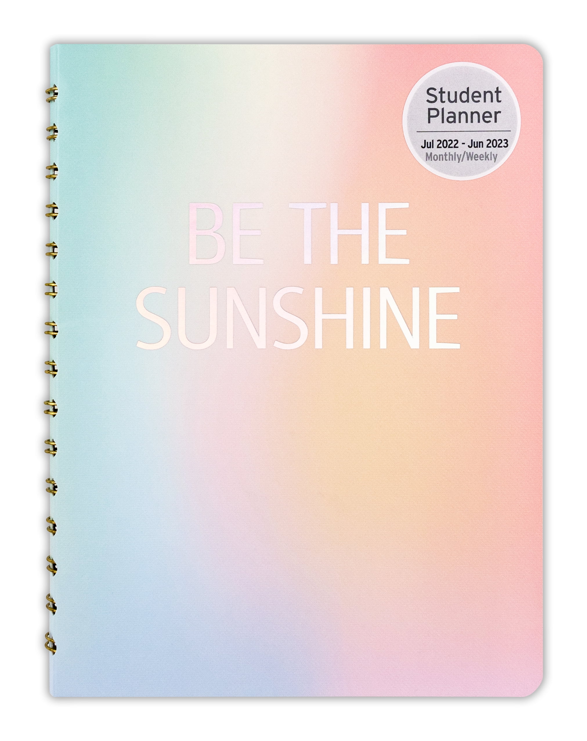 PlanAhead Monthly/Weekly Student Planner, July 2022 - June 2023, 6.25 x ...