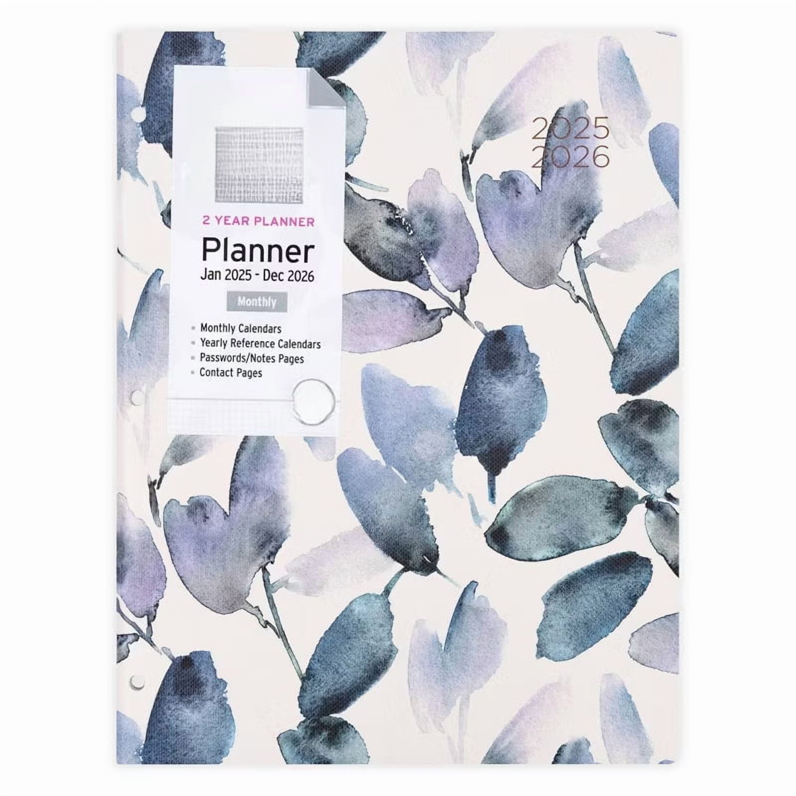 PlanAhead, See it Bigger, Jan 2025-Dec 2026 Monthly, Planner, 8.5"x11 ...