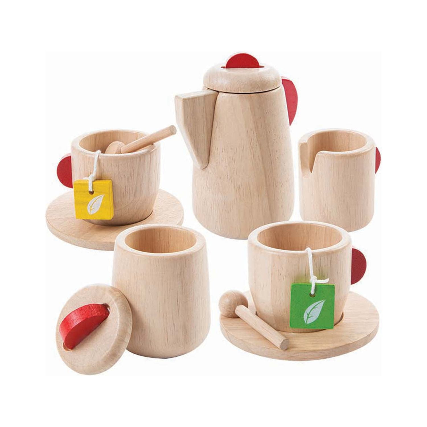 PlanToys Pretend Play Tea Set Play Set - Walmart.com