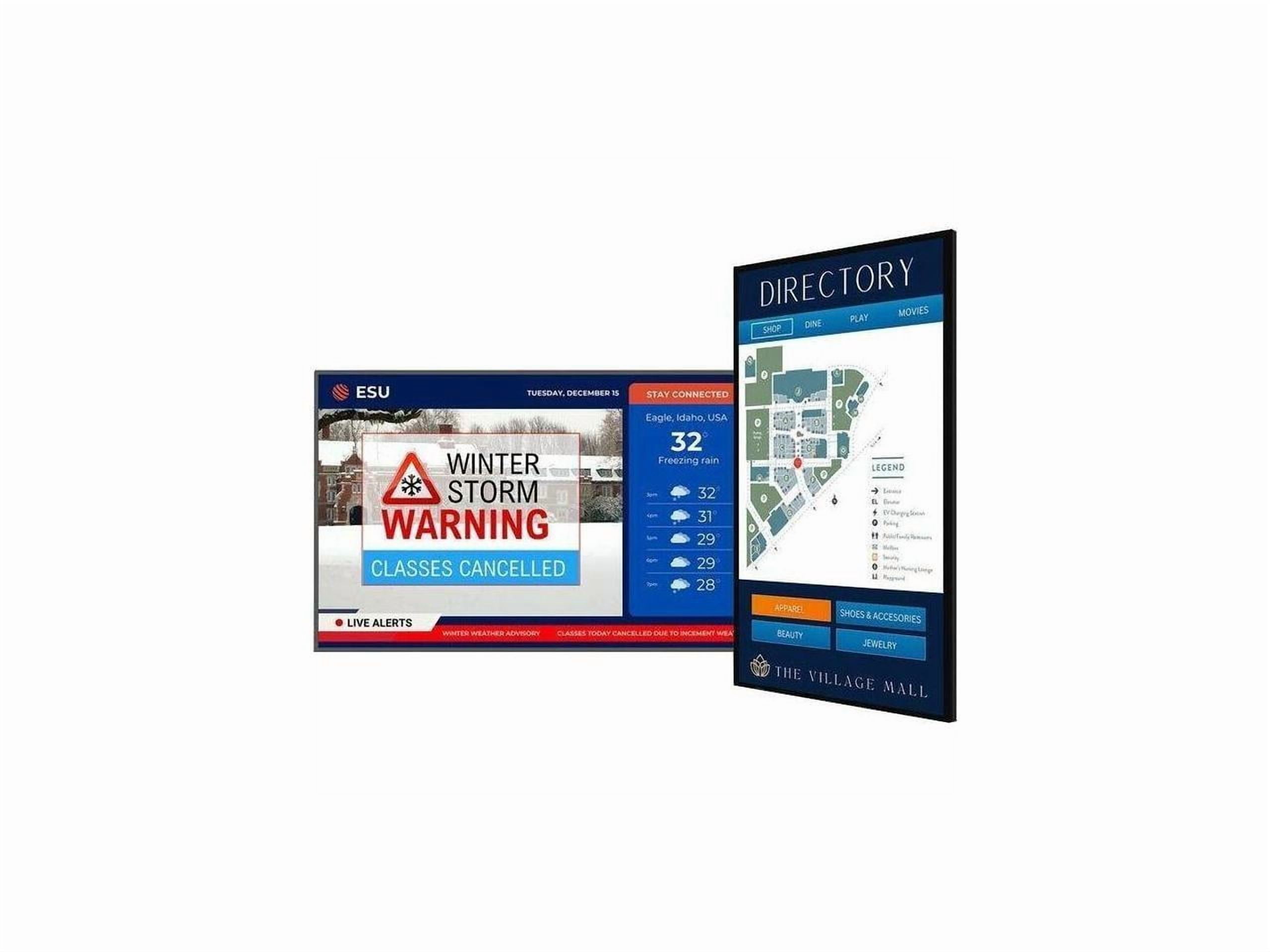 Planar Systems 998-3925-00 Planar Slp43 43in Uhd Display 500nit 24x7 ...