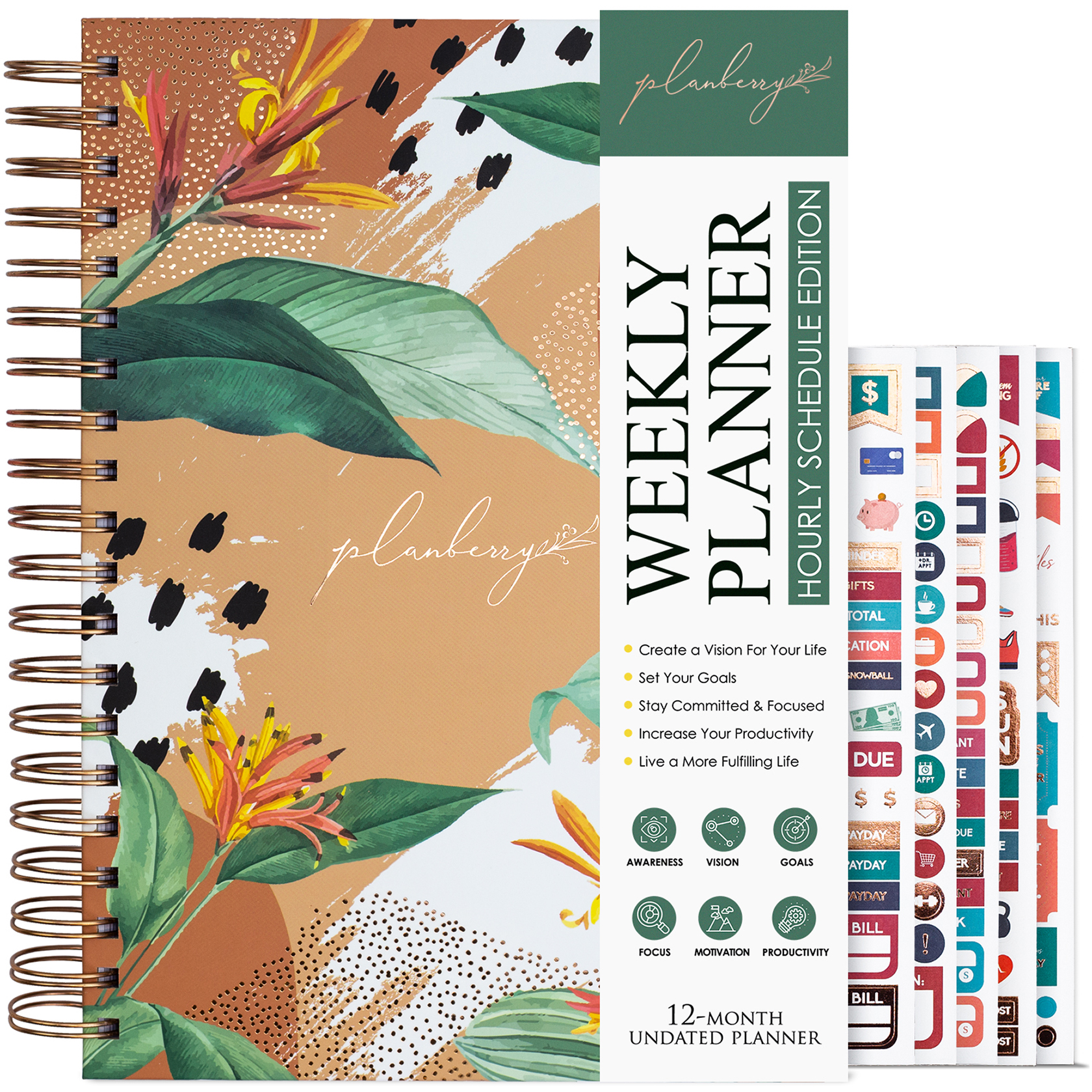 Happy Planner 6-Month Undated Big Planner Extension Pack-Can Do ...