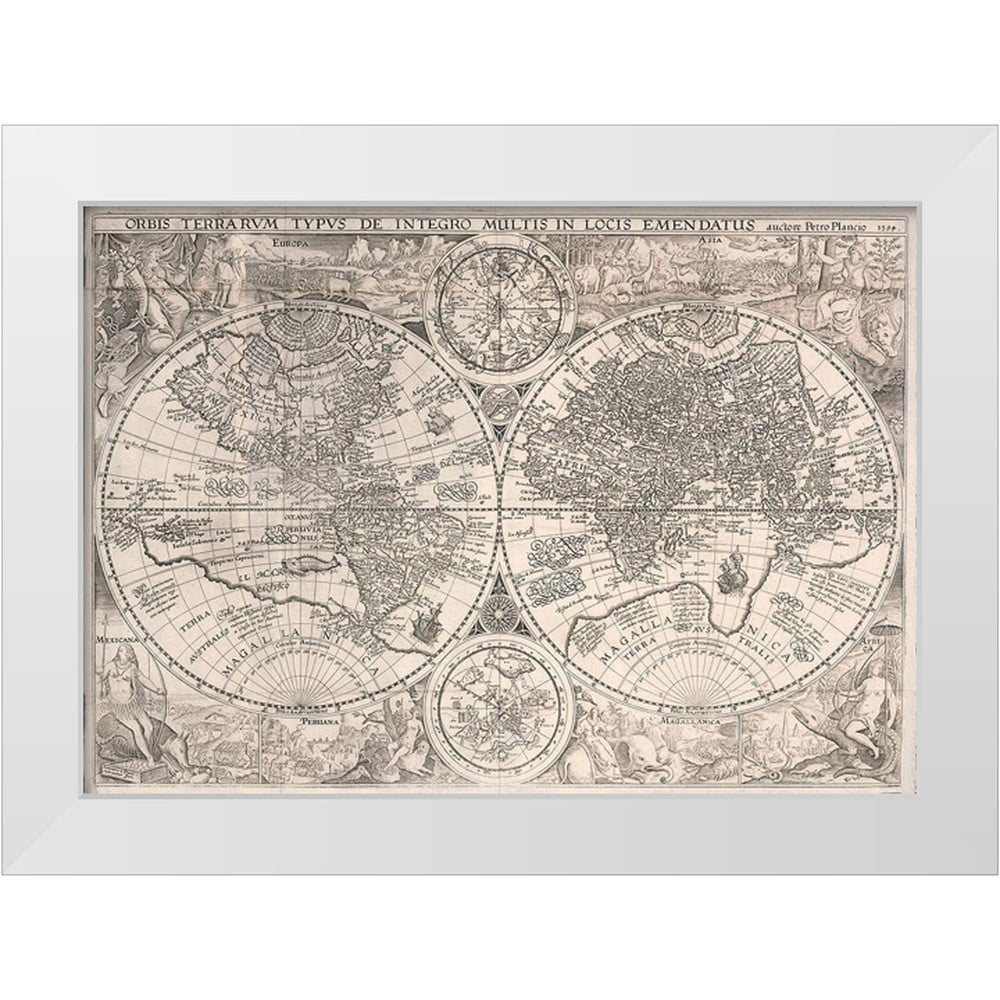 Plancio, Petro 14x11 White Modern Wood Framed Museum Art Print Titled ...