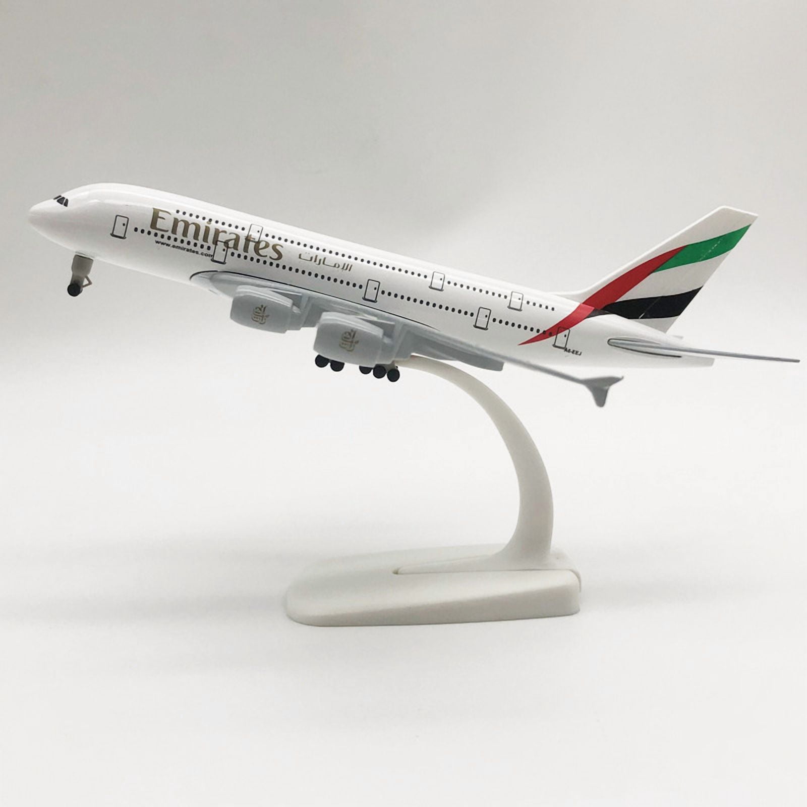 Plane Model Airbus A380 20cm Aircraft Model Emirates Metal Replica ...