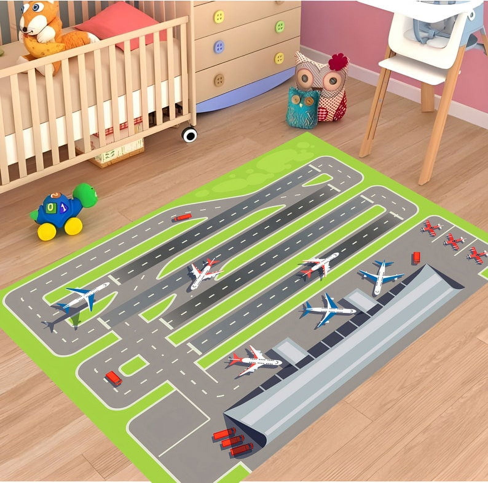 Plane Runner, Plane Landing Runner, Kids Plan Rug 4x6 ft - Walmart.com