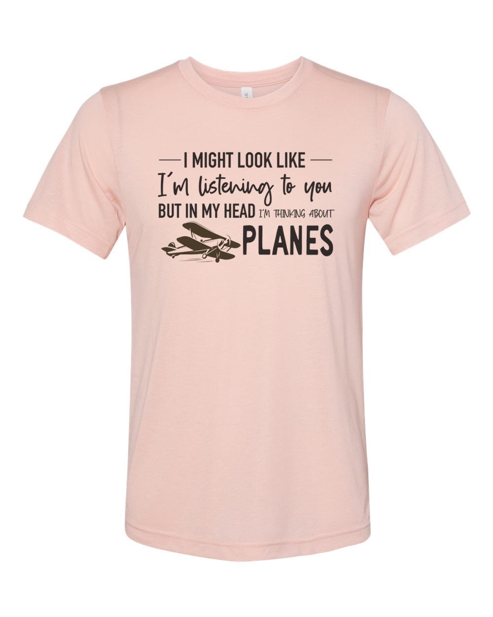 Plane T Shirt, Thinking About Planes, Aviation Tee, Unisex, Pilot Shirt ...